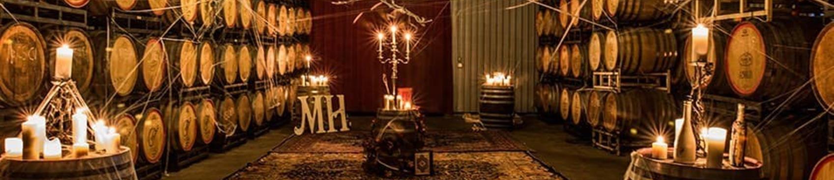 Attend Spooky Cellar Tour by registering on CellarPass